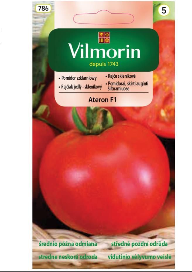 Vilmorin Nasiona Pomidor Ateron F1 Szklarniowy 0,2g - Ceny i opinie - Ceneo.pl