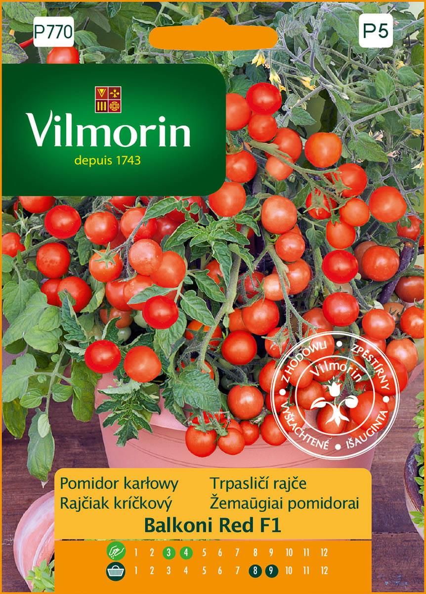 Vilmorin Nasiona Pomidor Balkoni Red 0.1g - Ceny i opinie - Ceneo.pl