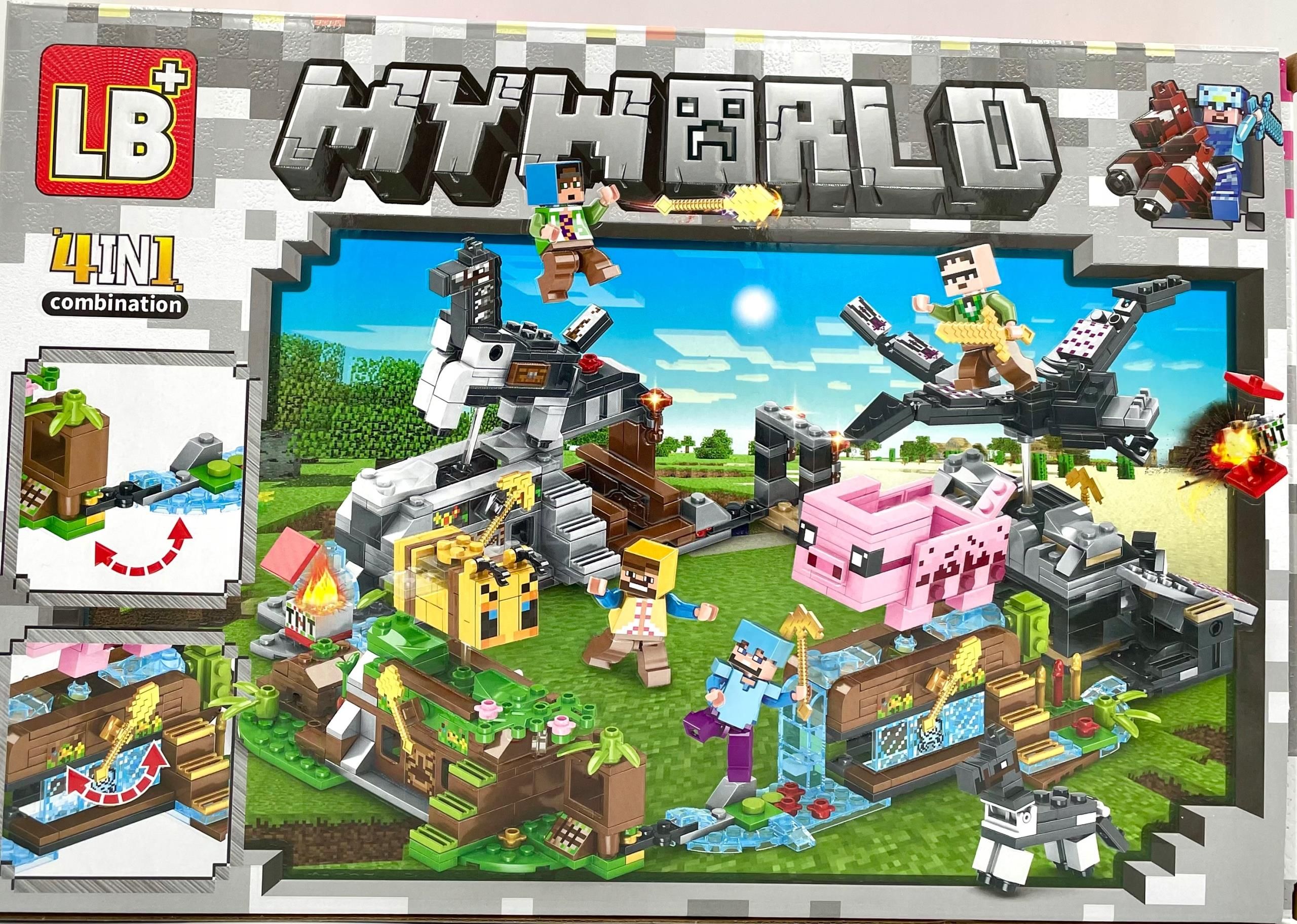 Lb Klocki Minecraft My World 229El. Wioska Tnt - ceny i opinie - Ceneo.pl