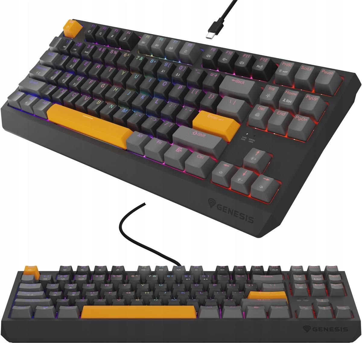 Klawiatura Genesis Thor 230 TKL (NKG2081) - Opinie i ceny na Ceneo.pl