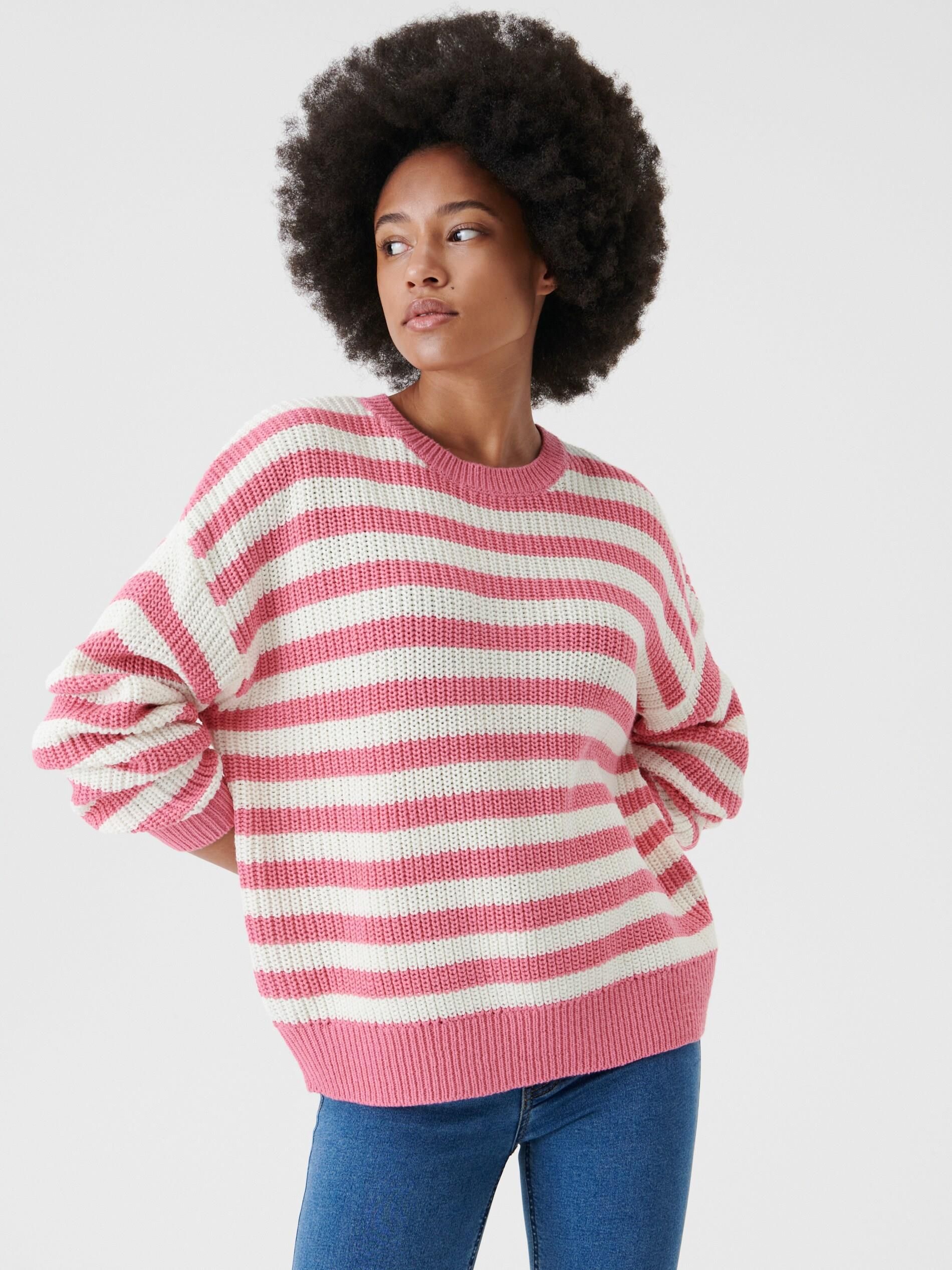 Sinsay Sweter w paski 7241J-38X Wielokolorowy - Ceny i opinie - Ceneo.pl