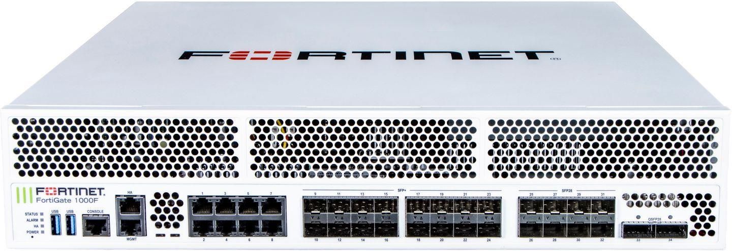 Firewall sprzętowy Fortinet FortiGate-1000F 24x7 FortiCare Premium UTP ...