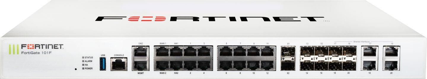 Firewall sprzętowy Fortinet FortiGate-101F 24x7 FortiCare Premium ...
