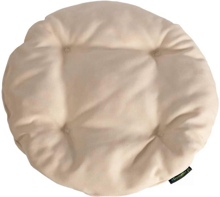Edomator Poduszka Okrągła Na Krzesło Ofelia 36 Cm Kremowa 153177 - Ceny ...