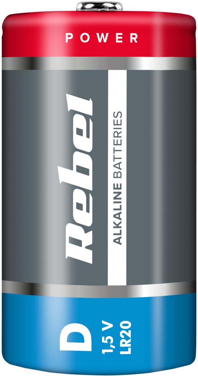 Rebel Baterie Alkaliczne Lr20 2Szt/Bl. (1Ll) (BAT0064B) - Ceny i opinie ...