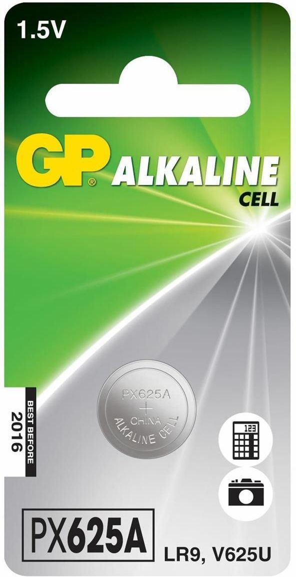 Gp Battery Px625A 1.5V L1560 Lr9 Px13 625A B1 (PX625AFU1) - Ceny i ...