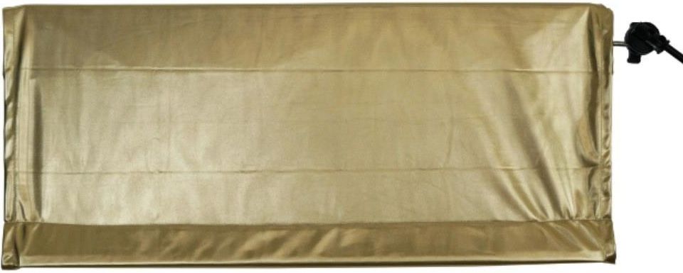 Rocket Film Equipment Wag Flag Gold Shiny Rozmiar: 122X122Cm Z Ramką ...