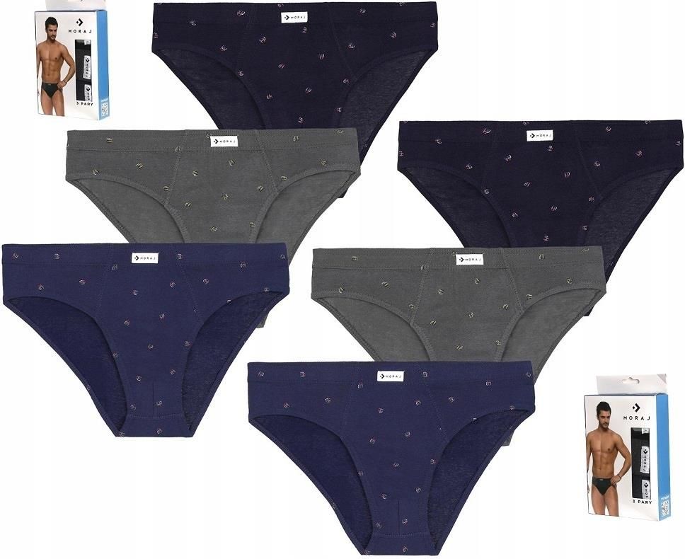 6X Slipy Majtki Moraj Bawełna zestaw 6szt. roz.3XL - Ceny i opinie ...