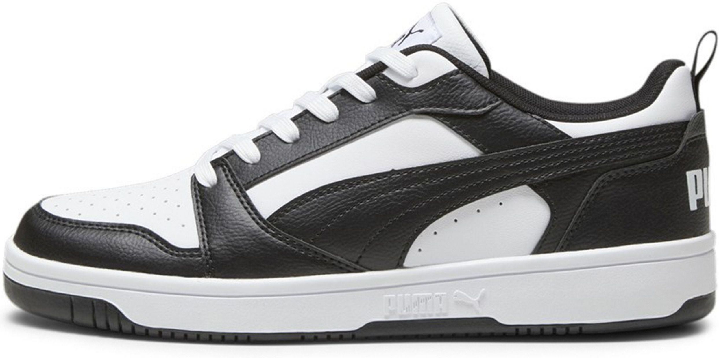 Rebound v6 Low PUMA White-PUMA Black-PUM : Kolor - Biały, Rozmiar - 44. ...