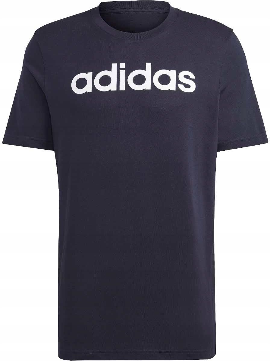 Koszulka męska adidas Essentials Single Jersey Linear Embroidered ...