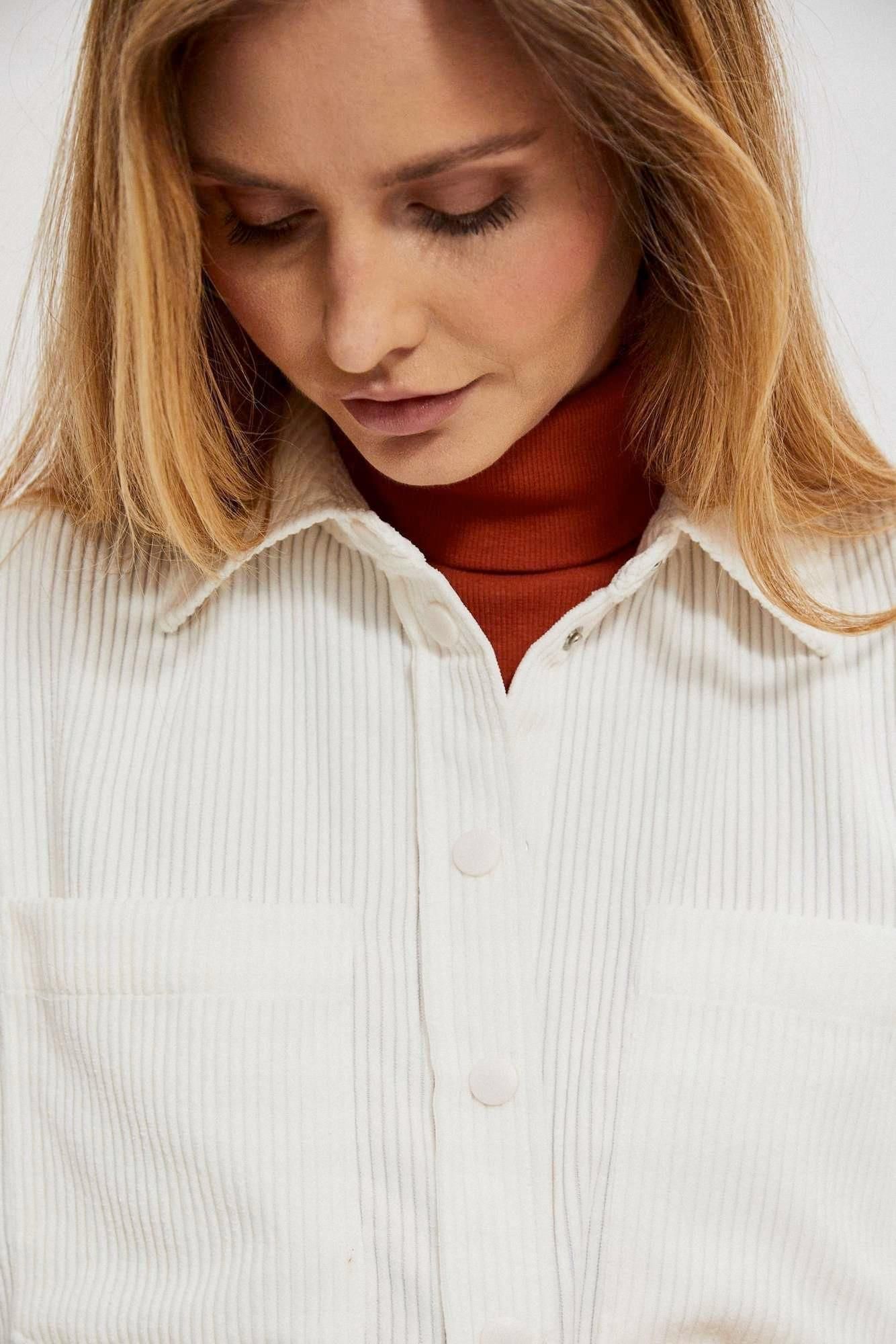 Sztruksowa koszula M od Moodo - Ceny i opinie - Ceneo.pl