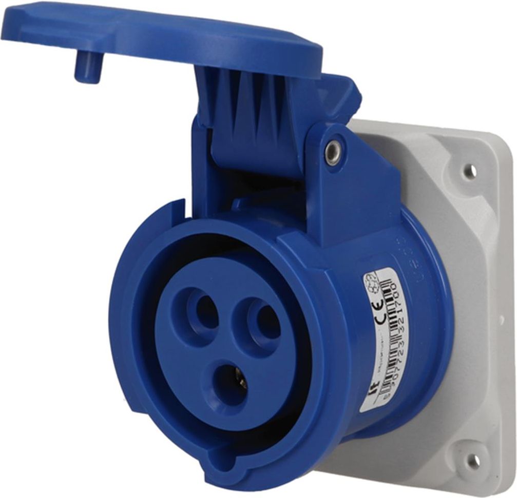 Gniazdo elektryczne GNIAZDO TABLICOWE PROSTE 3P 6H 16A 230V IP44 ...