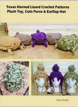 Texas Horned Lizard Crochet Patterns: Horny Toad Plush Toy, Horny Toad ...