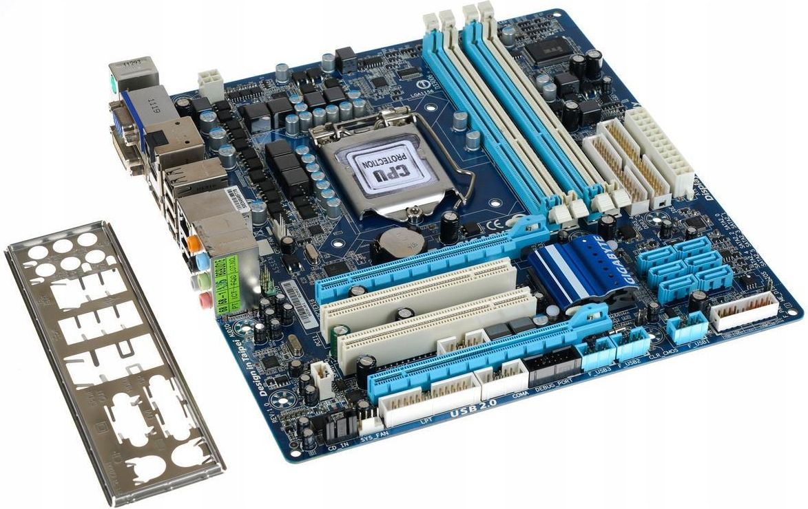 Płyta główna PC Gigabyte GA-Q57M-S2H TPM bulk - socket 1156, chipset ...
