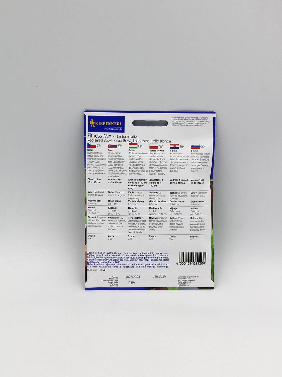 Sałata Siewna Fitness Mix Na Taśmie Kiepenkerl - Ceny i opinie - Ceneo.pl