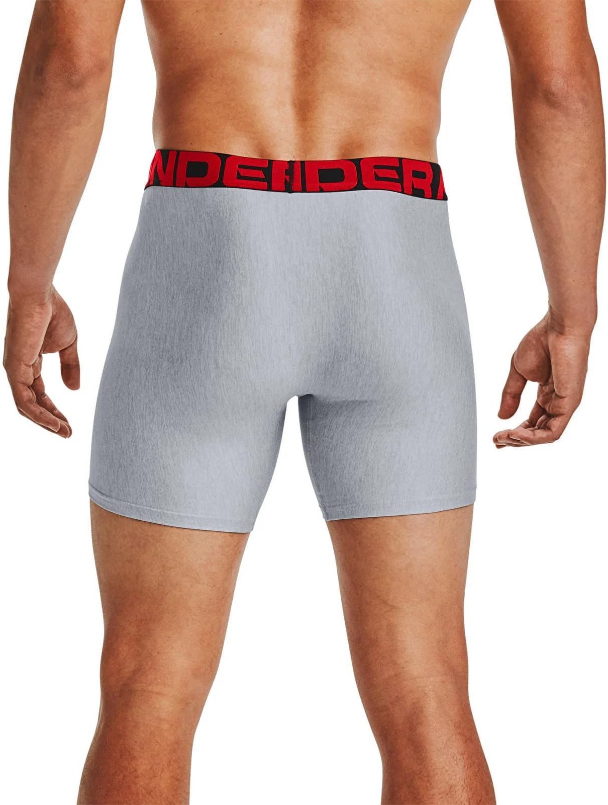 Under Armour Tech 6In 2 Pack Mod Gray Light Heather - Ceny i opinie ...