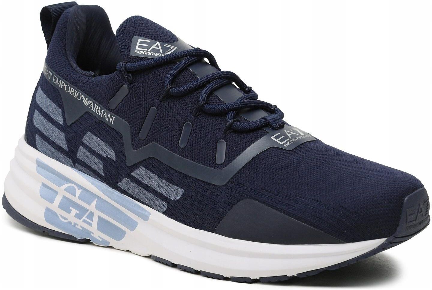 EA7 Emporio Armani Sneakersy X8X130 XK309 S339 Blk Iris/Ash Blu/Wht ...