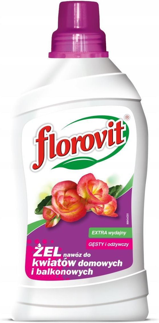 Nawóz Grupa Inco Nawóz Żel Do Kwiatów Balkonowych I Domowych Wieloskładnikowy Florovit 800ml ...