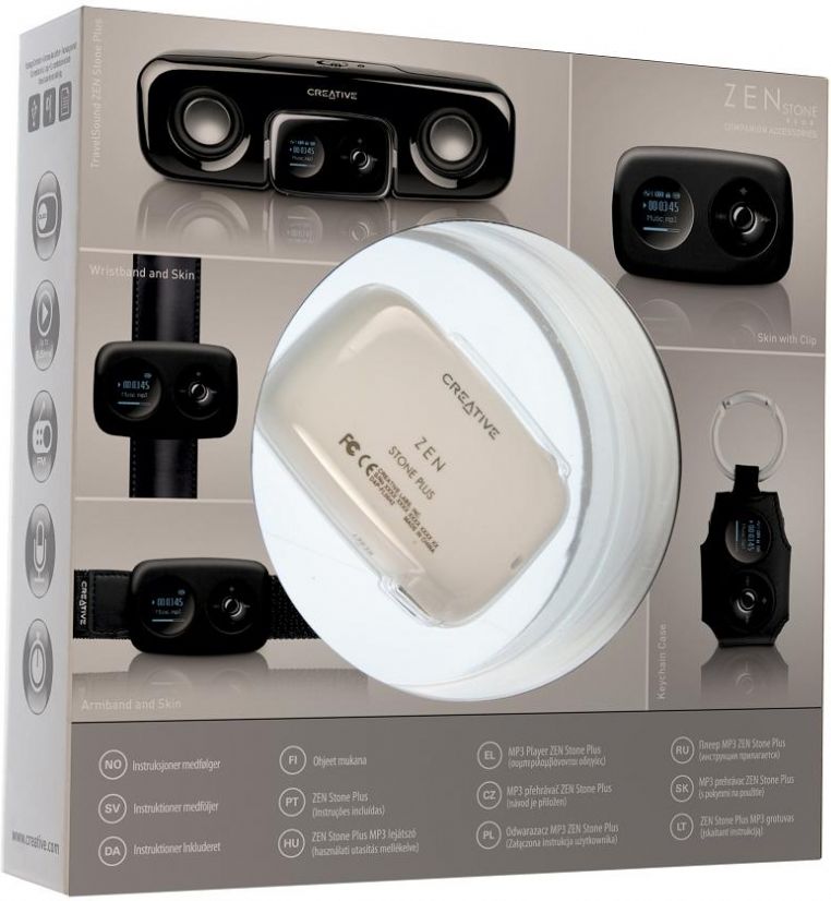 Odtwarzacz mp3 Creative Zen Stone Plus 4GB - Opinie i ceny na Ceneo.pl