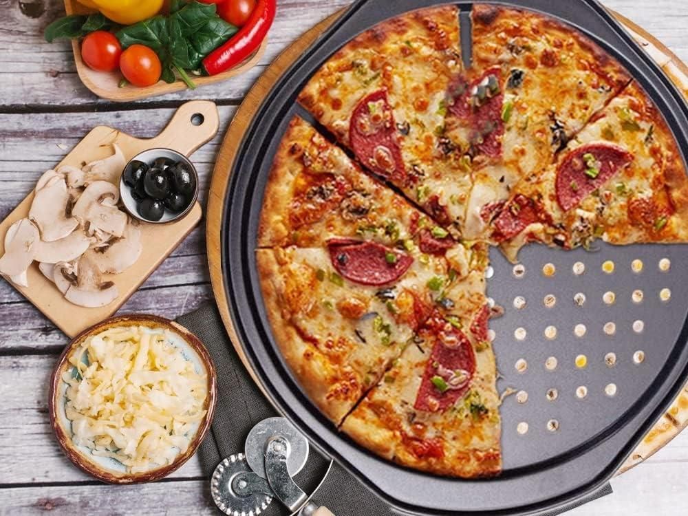 Berretti Blacha Forma Do Pieczenia Pizzy Stal Węglowa Non Stick Czarna ...