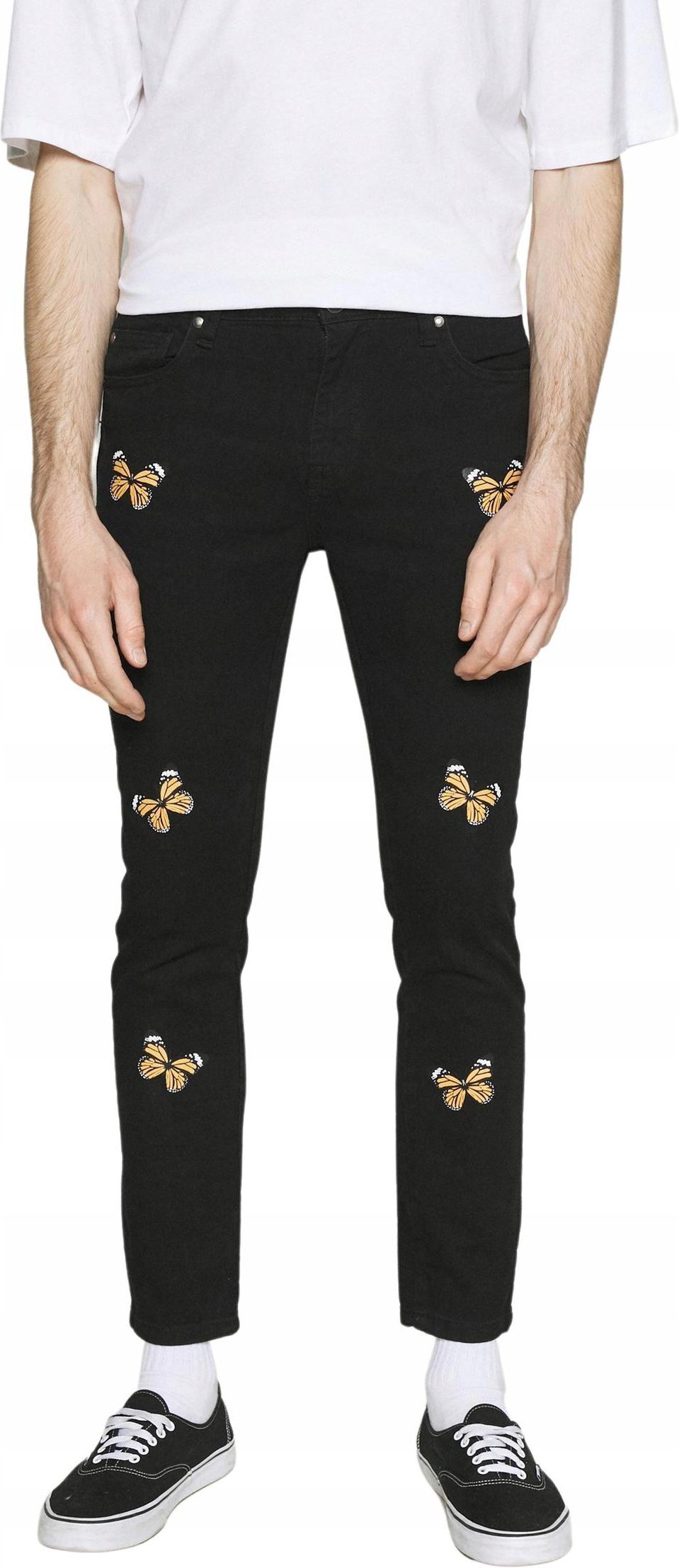 Night Addict nau Spodnie Print Jeans 32 - Ceny i opinie - Ceneo.pl
