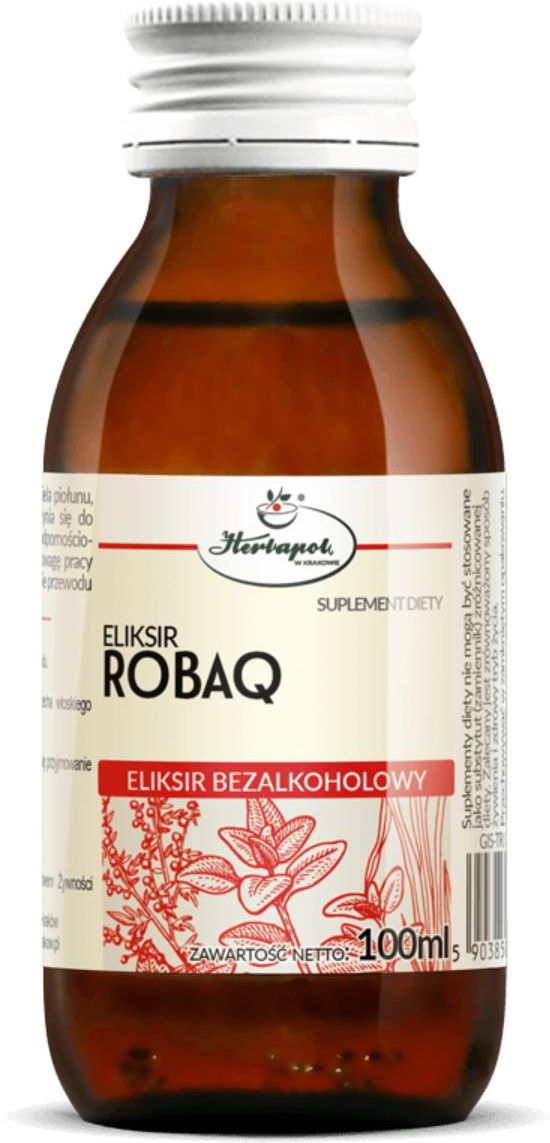 Herbapol Kraków Eliksir Robaq 100 ml - Opinie i ceny na Ceneo.pl