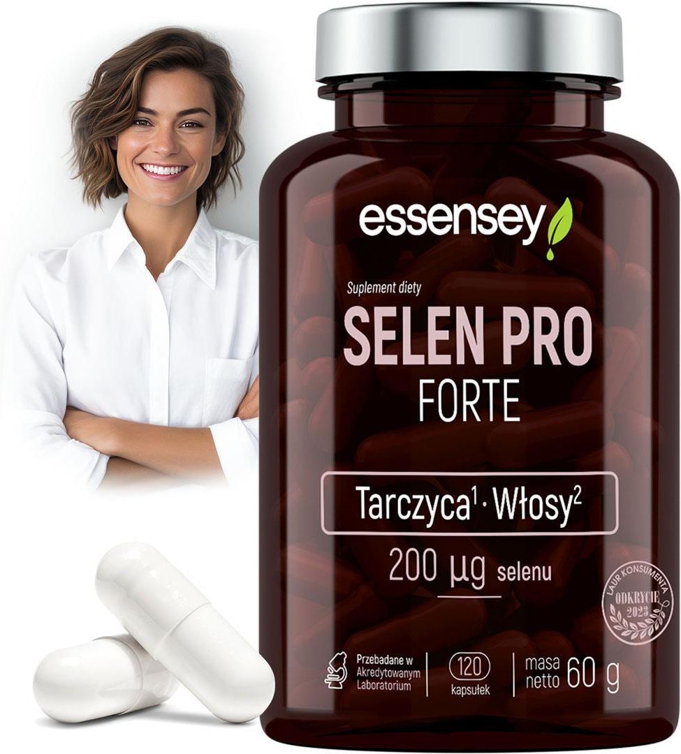 Essensey Selen Pro Forte 120kaps. - Opinie i ceny na Ceneo.pl