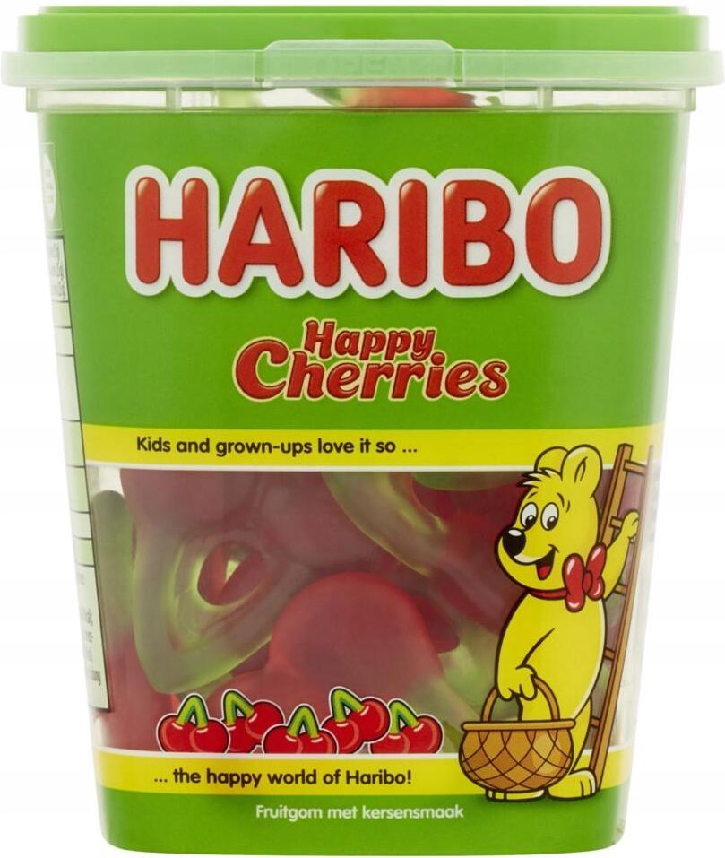 Haribo Żelki Happy Cherries Pojemniczek 190g - Ceny i opinie - Ceneo.pl