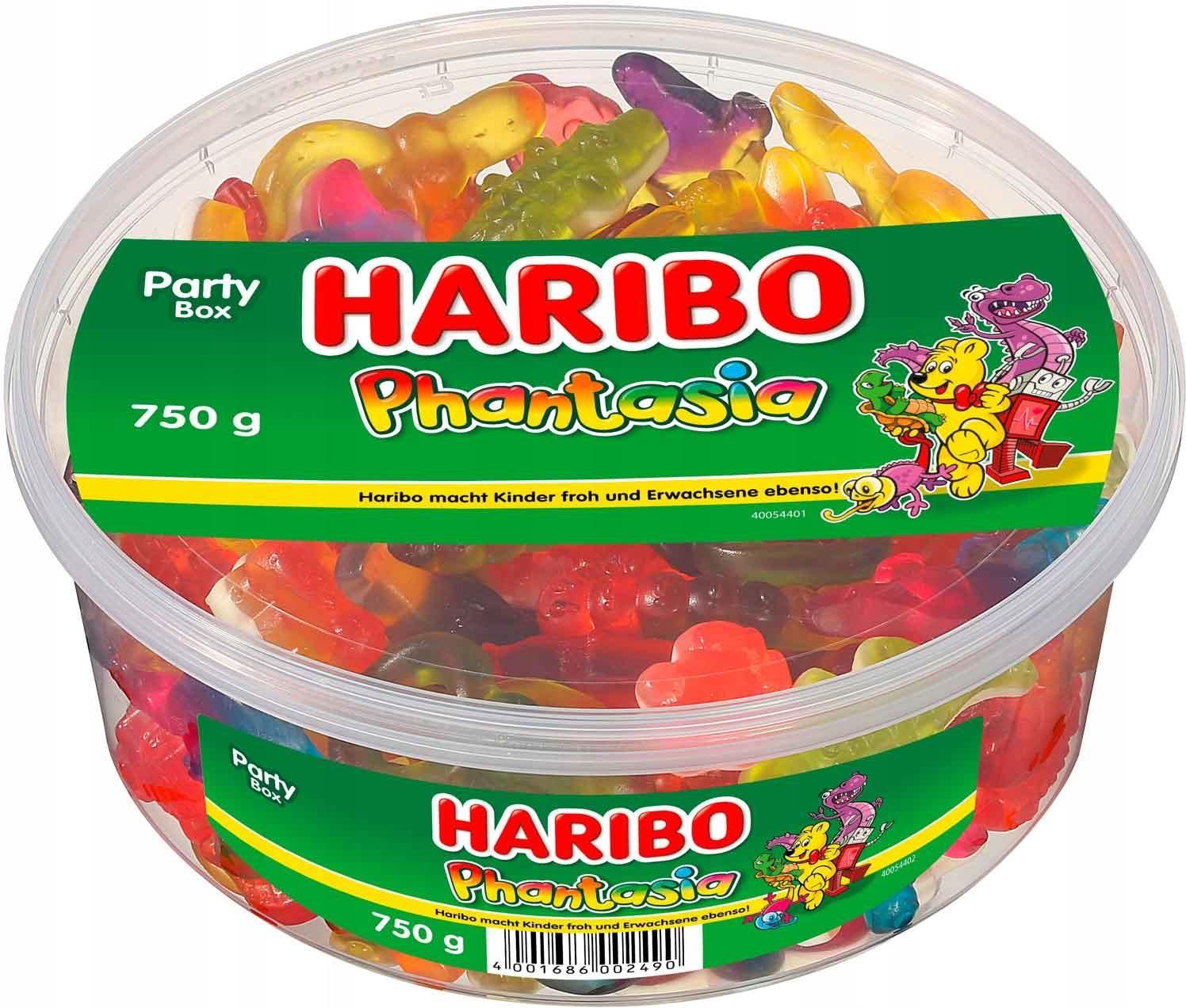 Haribo Phantasia Żelki W Pudełku Party Box 750g De - Ceny i opinie ...