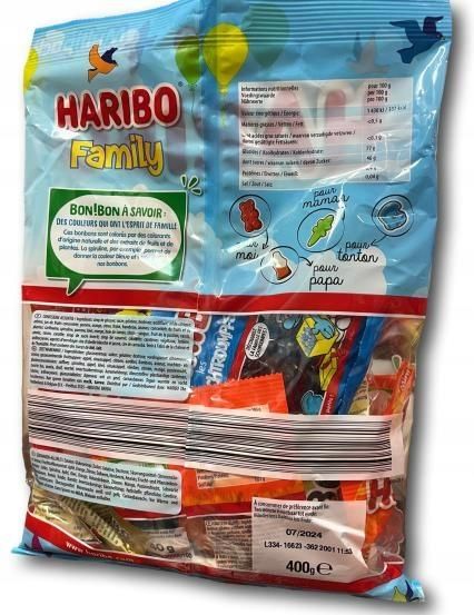 Haribo Żelki Family Pack Mini Saszetki 400g - Ceny i opinie - Ceneo.pl