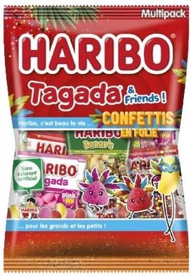 Haribo Żelki Mini Woreczki Tagada & Friends Pianki Mega Opakowanie 720g ...