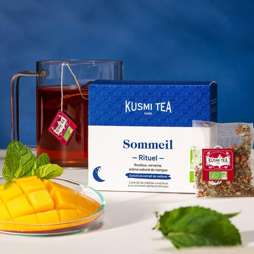 Herbata Kusmi Tea Herbata Ziołowa Sleep Ritual 18 Torebek Muślinowych ...