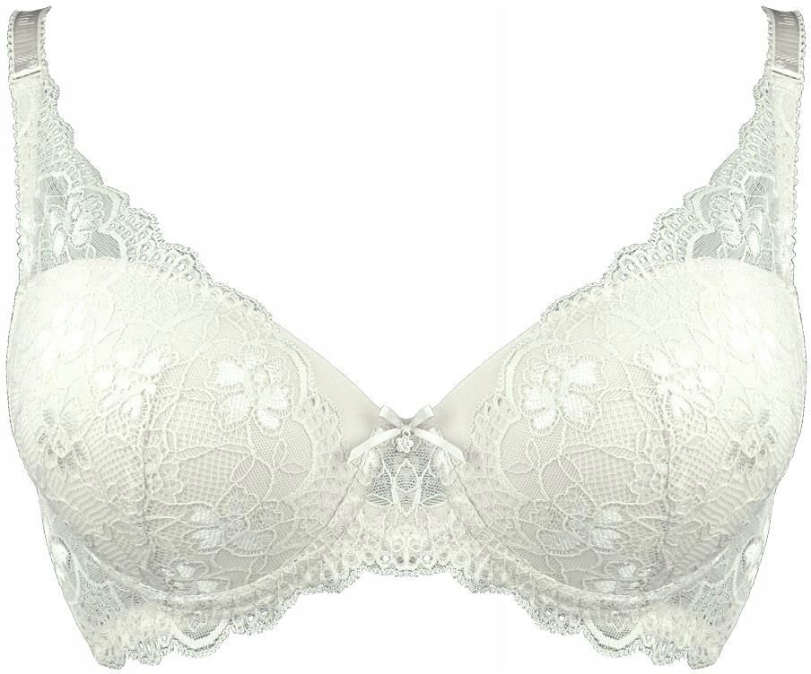Intimidao koronkowy biustonosz Max push up ecru 80 B - Ceny i opinie - Ceneo.pl