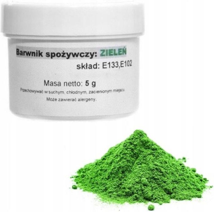 Funky Color Barwnik Spożywczy W Proszku Zielony 5g Jadalny - Ceny i opinie - Ceneo.pl