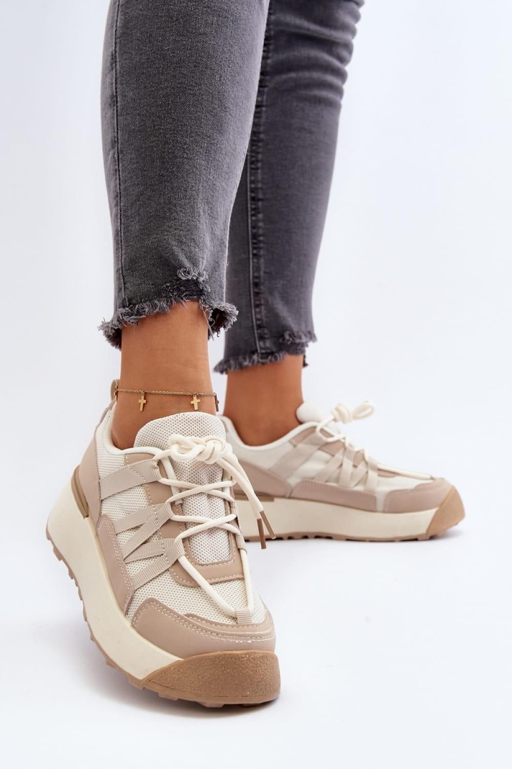 Buty Sportowe Model Phyrena BL512P Beige - Step in style - Ceny i ...
