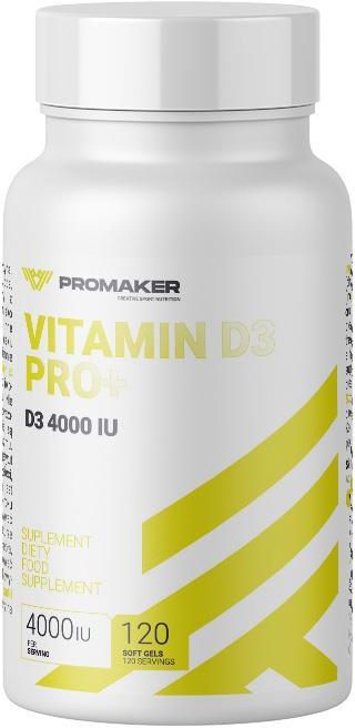 Promaker Creative Sport Nutrition Witaminy D Vitamin D3 Pro+ 4000Iu ...