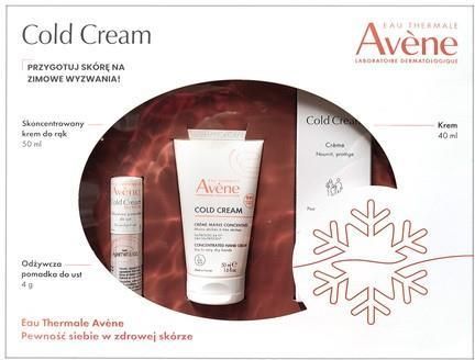 Avene Eau Thermale Cold Cream Krem Odżywczy 40ml + Krem Do Rąk 50ml ...