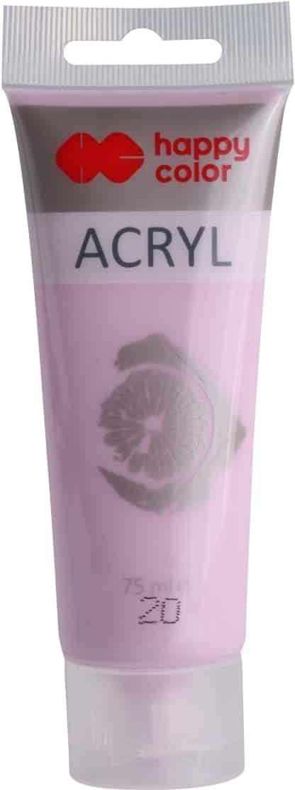 Happy Color Farba Akrylowa 75Ml Jasnoróżowa - Ceny i opinie - Ceneo.pl