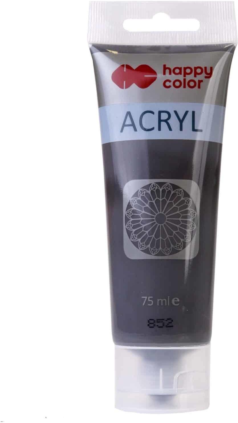 Happy Color Farba Akrylowa 75Ml Ciemnoszara Czerwonawa - Ceny i opinie ...