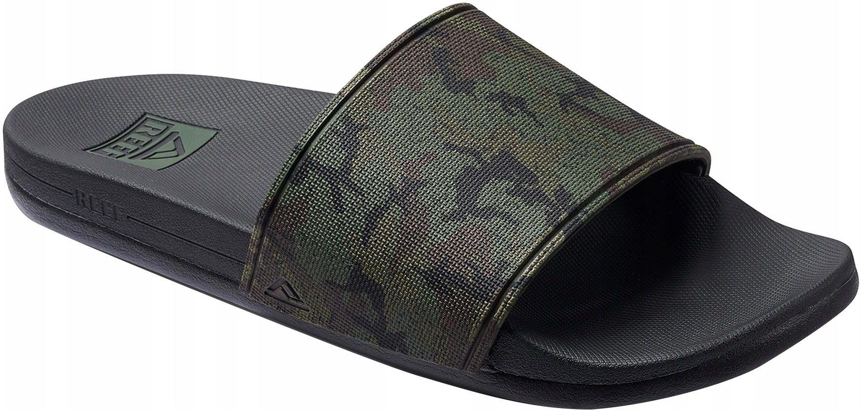 Klapki męskie Reef Cushion Slide czarne 43 - Ceny i opinie - Ceneo.pl