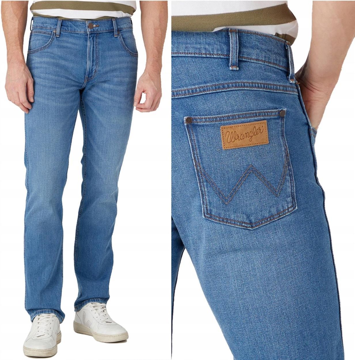 Wrangler Greensboro Vito Blue Dżins W36 L30 - Ceny i opinie - Ceneo.pl