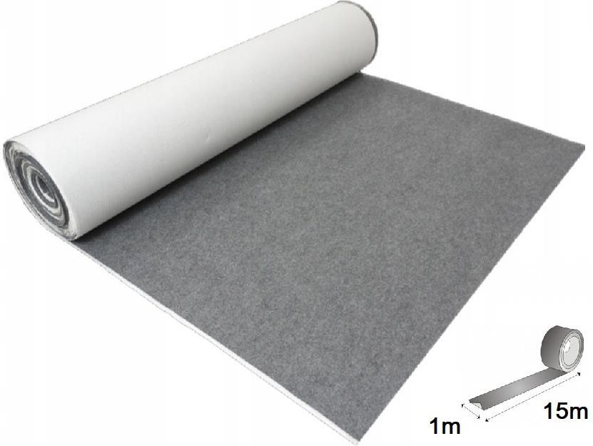 FILC samoprzylepny czarny 100cm x 100cm akustyczny wymiary wygłuszający ...