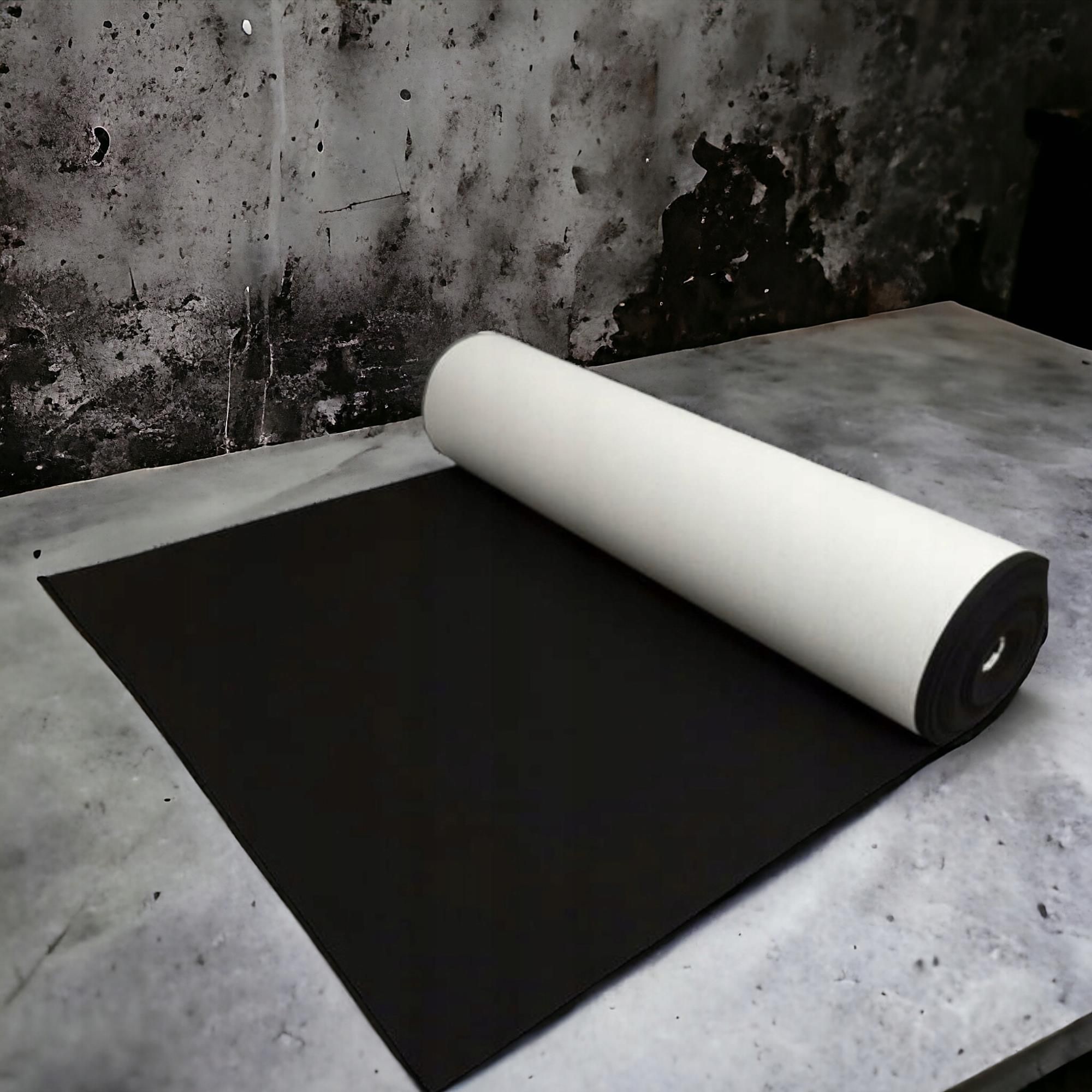 FILC samoprzylepny czarny 100cm x 100cm akustyczny wymiary wygłuszający ...