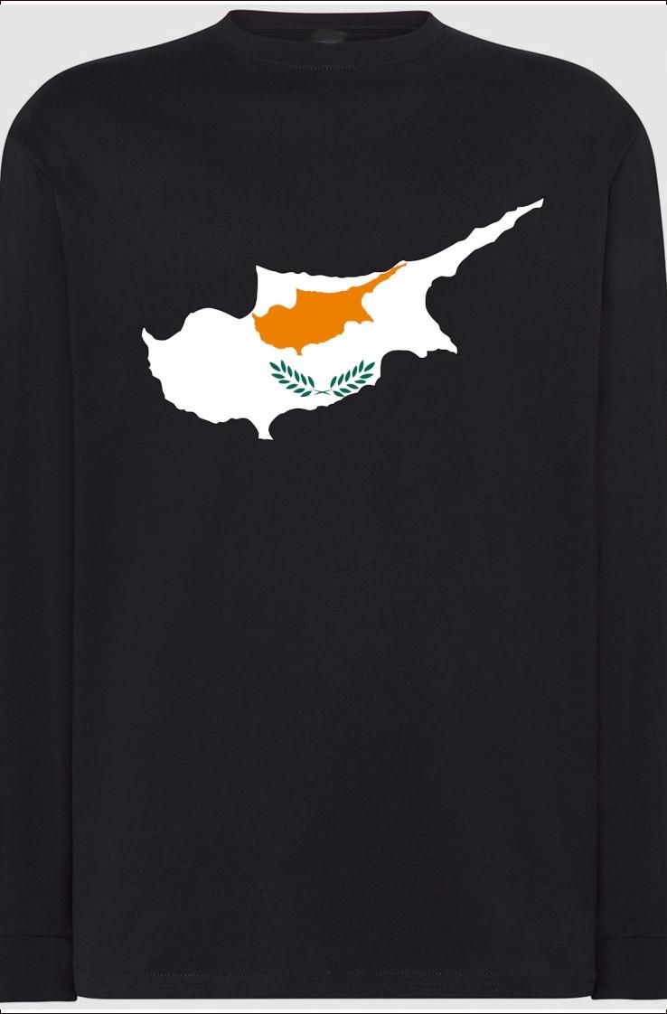 Cypr Flaga Męska Bluza Longsleeve Nadruk R.s - Ceny i opinie - Ceneo.pl
