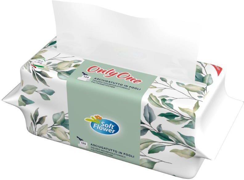 SOFT FLOWER Only One Chusteczki w Opakowaniu 2-warstwowe 120 szt ...