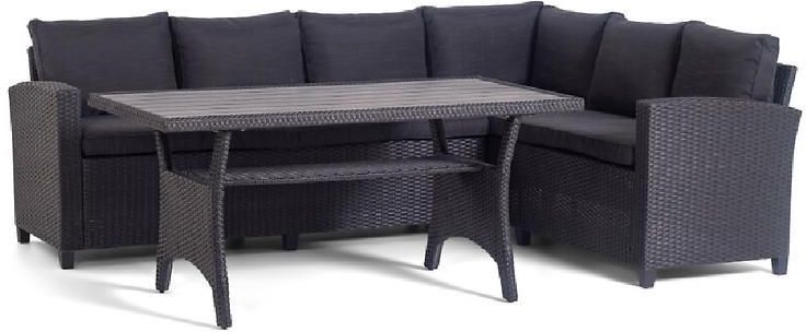 Zestaw mebli ogrodowych Merkury Market Narożnik Technorattanowy Stanso ...