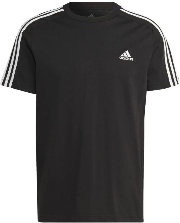 Adidas Koszulka Essentials Single Jersey 3 Stripes Tee M Ic9334 Czarny ...