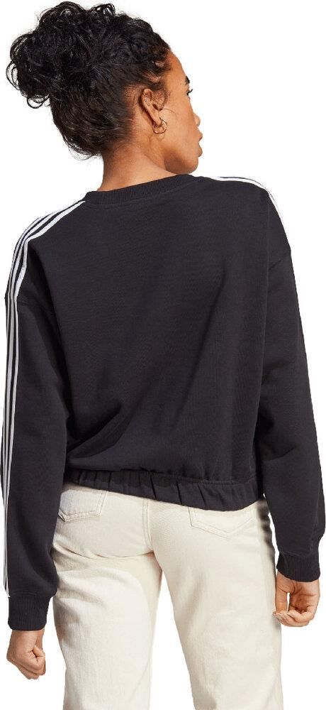 Adidas Bluza Damska Essentials 3 Stripes Crop Czarna Hr4926 - Ceny i ...