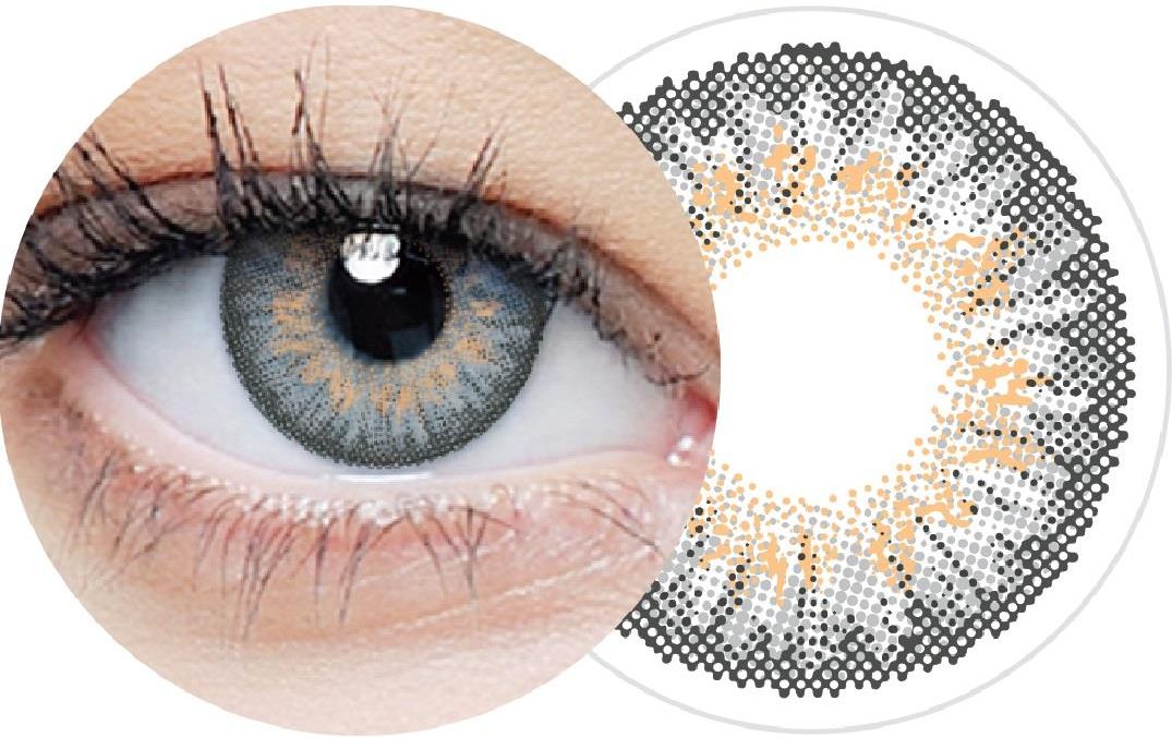 Soczewki Clearlab Clearcolor 1 Day Gray Moc -4.25 10Szt. - Opinie i ...