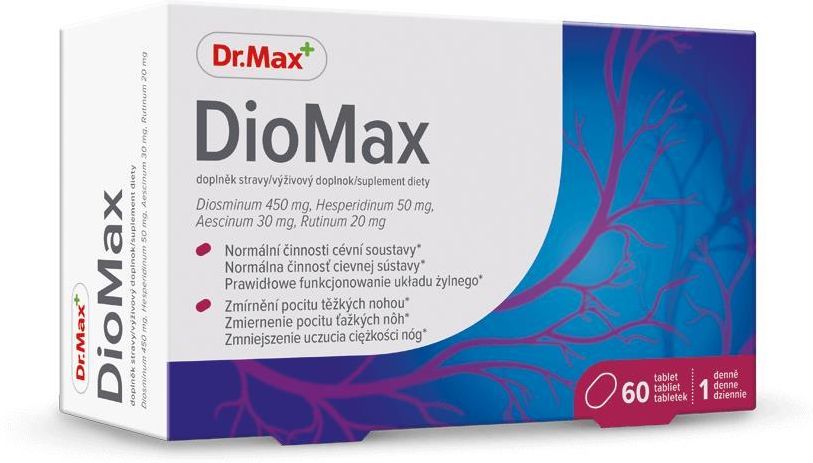 Dr. Max Pharma Diomax 60tabl. - Opinie i ceny na Ceneo.pl